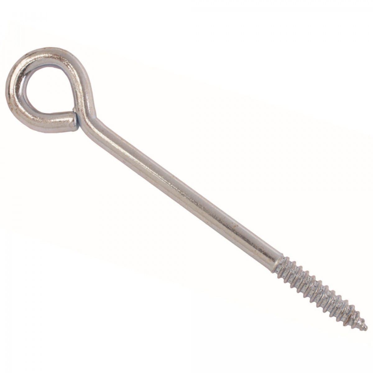 Screw In Vine Eye BZP 5.0 x 100mm, 100/pk